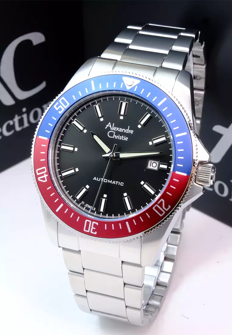 Jual Alexandre Christie Alexandre Christie Automatic Jam Tangan Pria ...