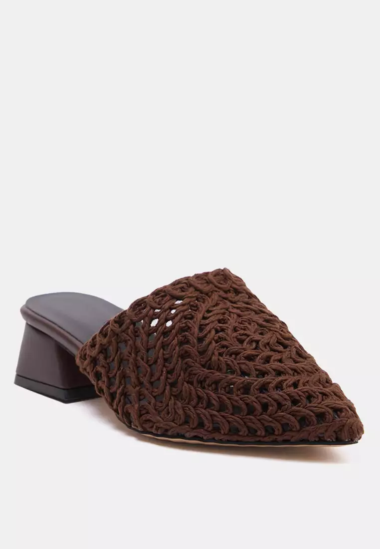 Jual Trendyol Knitted Mules Original 2026 | ZALORA Indonesia