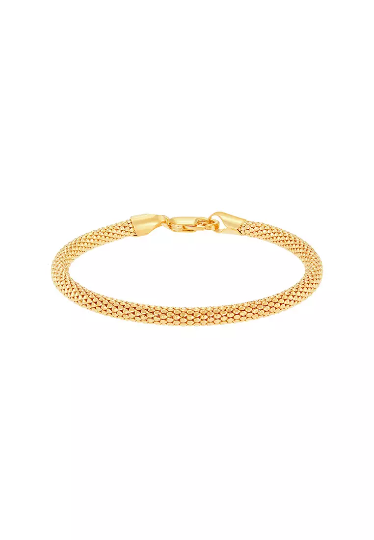 Buy HABIB HABIB 925 Silver Bracelet 036 CORB36FLD(GW) 2025 Online ...