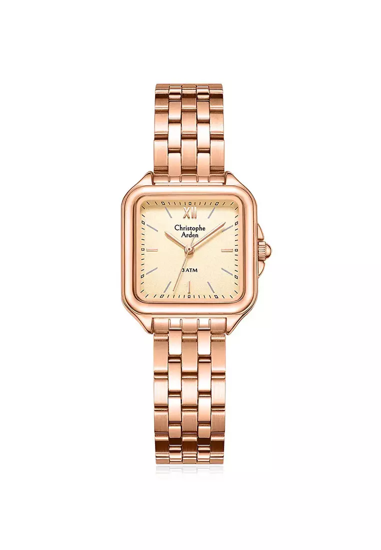 Jual Christophe Arden Christophe Arden Jam Tangan Wanita - Rosegold ...