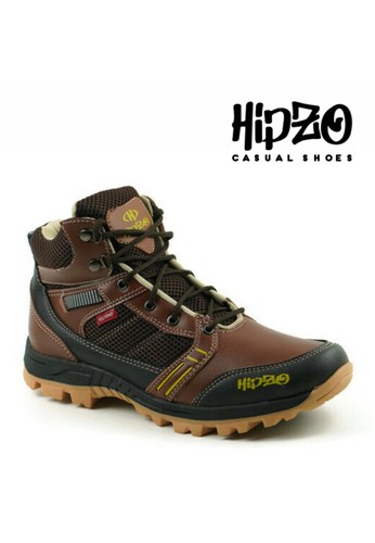 Jual Hipzo Sepatu Boots Hiking Bikers HIPZO M-045 Original Original Mei ...