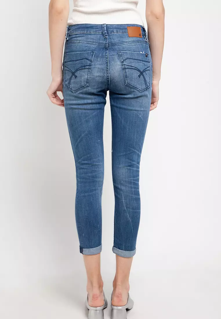 Jual X EIGHT Barbara Jeans Original 2024 | ZALORA Indonesia