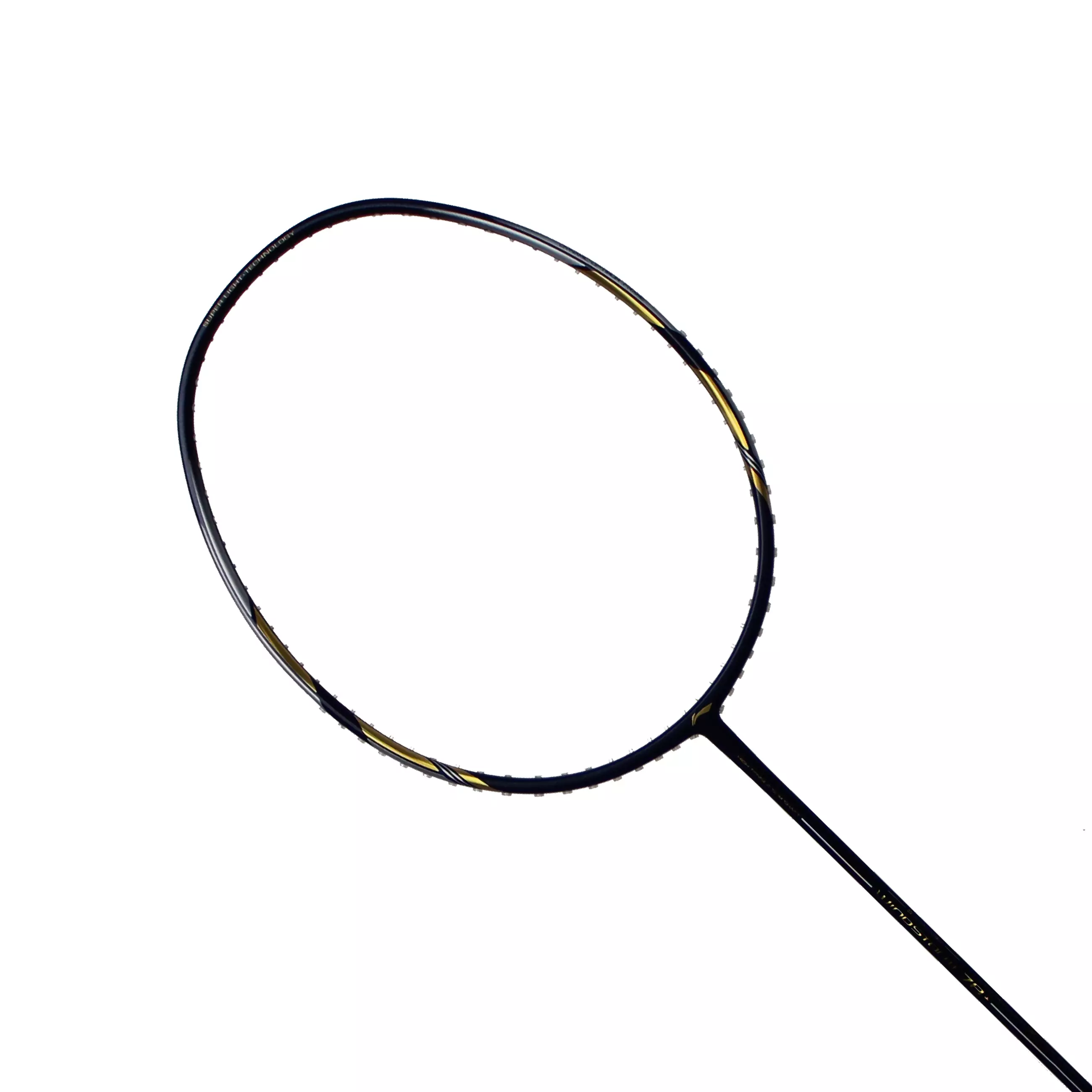 Jual LI-NING Li-Ning Badminton Racket Windstorm 78+ Navy/Gold/Silver ...