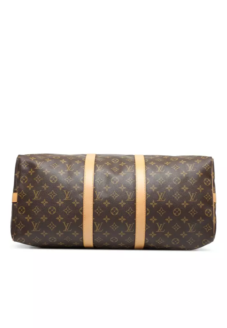 Buy Louis Vuitton Pre-Loved Louis Vuitton Monogram Keepall Bandouliere ...