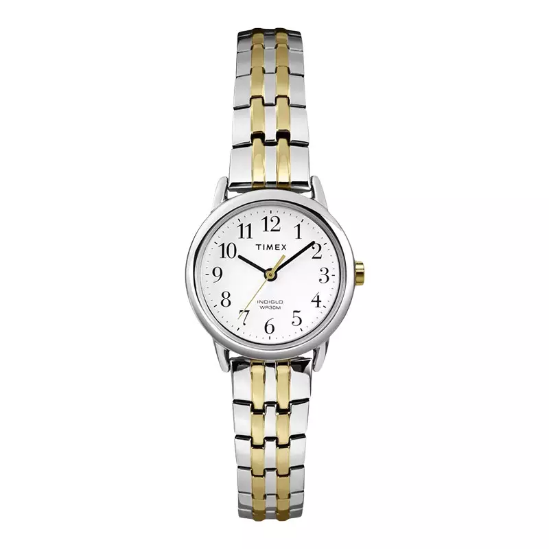 Jual Timex Jam Tangan Wanita Timex Easy Reader T2P298 Indiglo White ...