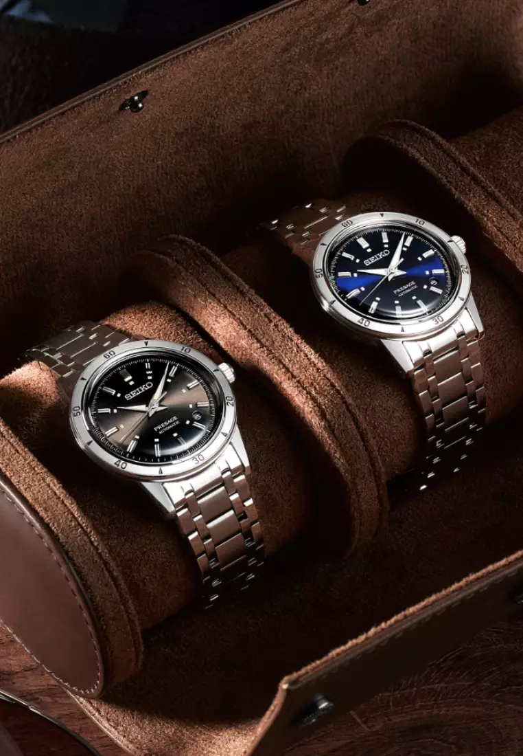 Seiko Seiko Presage Style 60s ‘Elegant Yet Rugged’ In Brown Dial ...