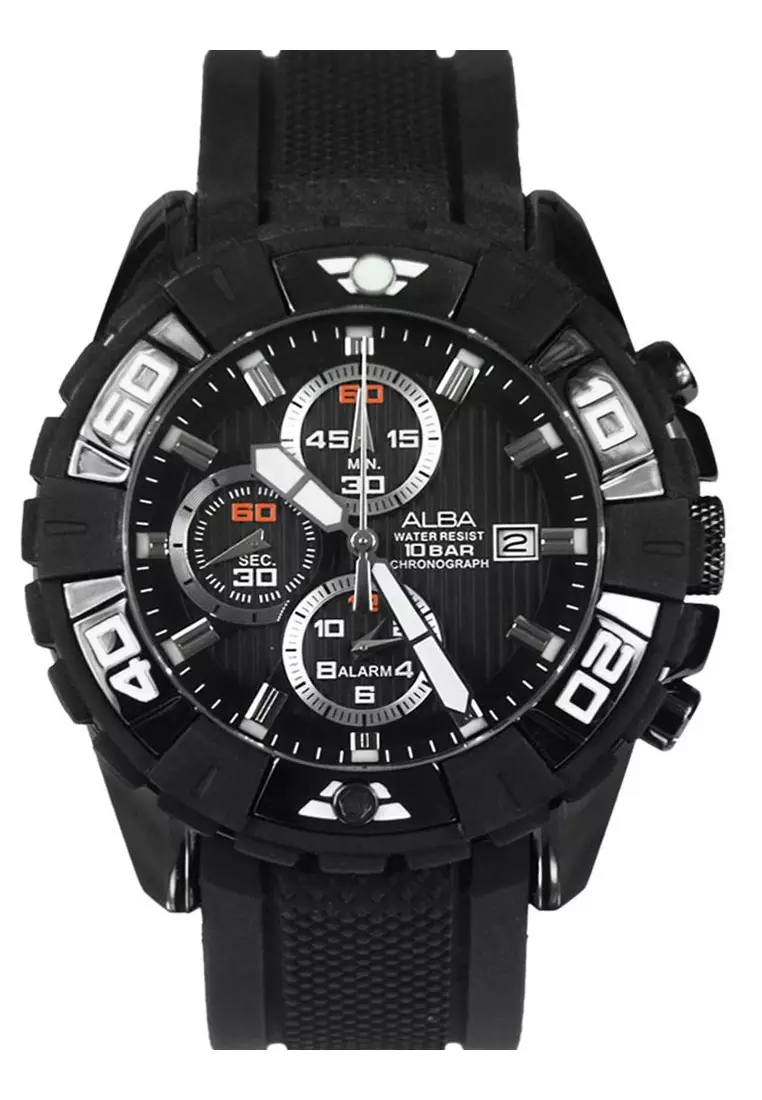 Jual Alba Jam Tangan Pria Alba Chronograph Original Garansi Resmi Strap ...