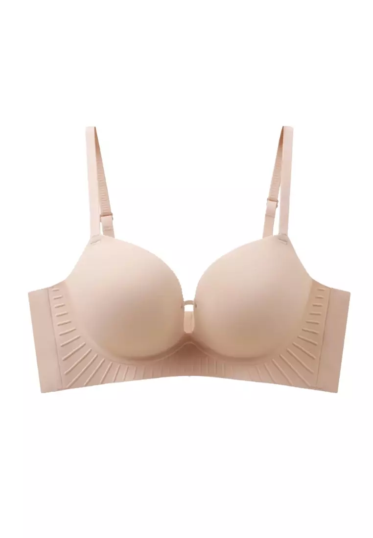 Buy Kiss & Tell Nisa Seamless Wireless Bra in Nude Online | ZALORA Malaysia