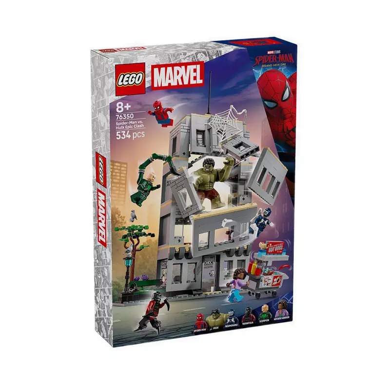 Jual LEGO LEGO® ǀ Marvel Spider-Man vs. Hulk Epic Clash - 76350 ...