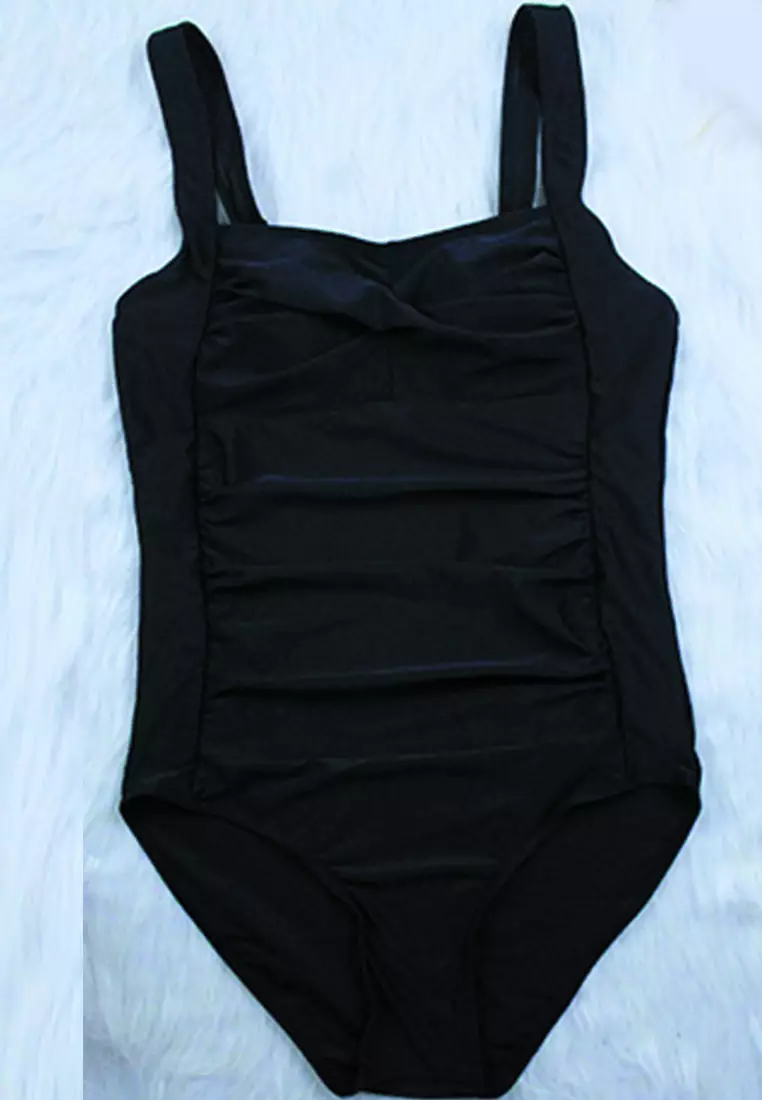 Buy B-CODE LYH2210 European Style Lady One Piece Swimwear Black 2025 ...