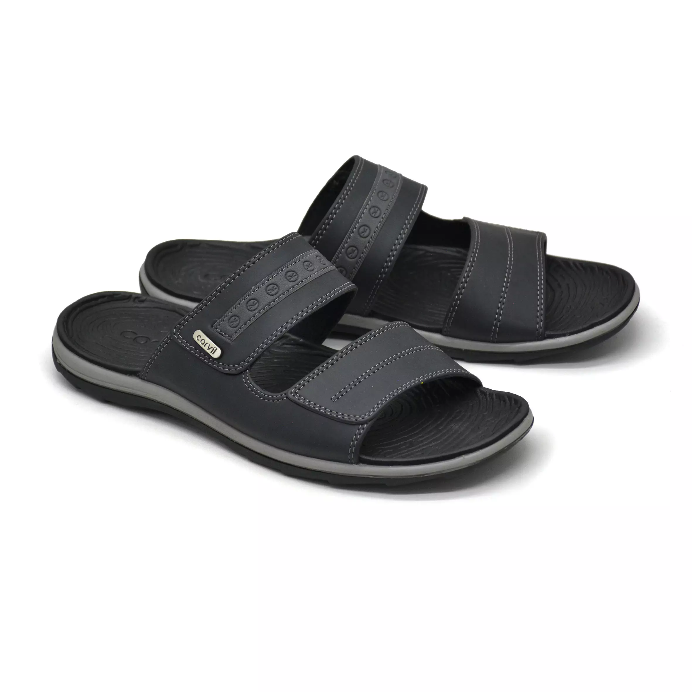 Jual Carvil Carvil Sandal Pria Bologna-02 M Black Original 2025 ...