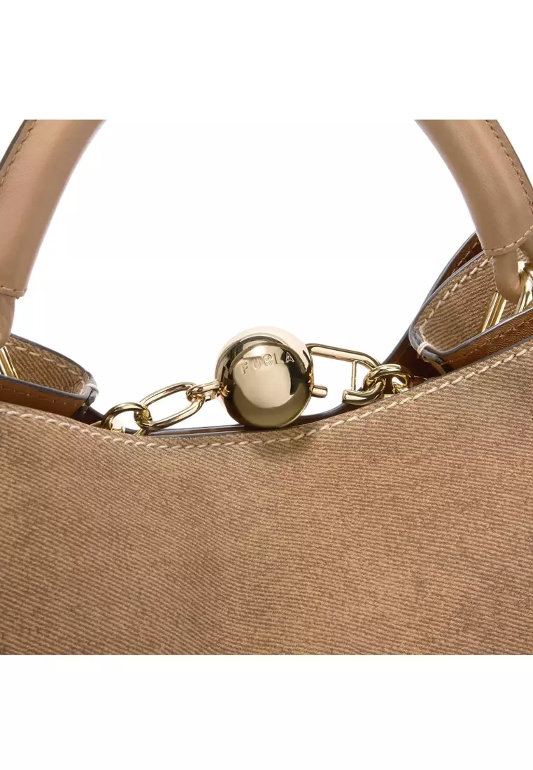 Buy FURLA SFERA Women's Handbag in Brown Color Blocked WB01867 BX3924 ...