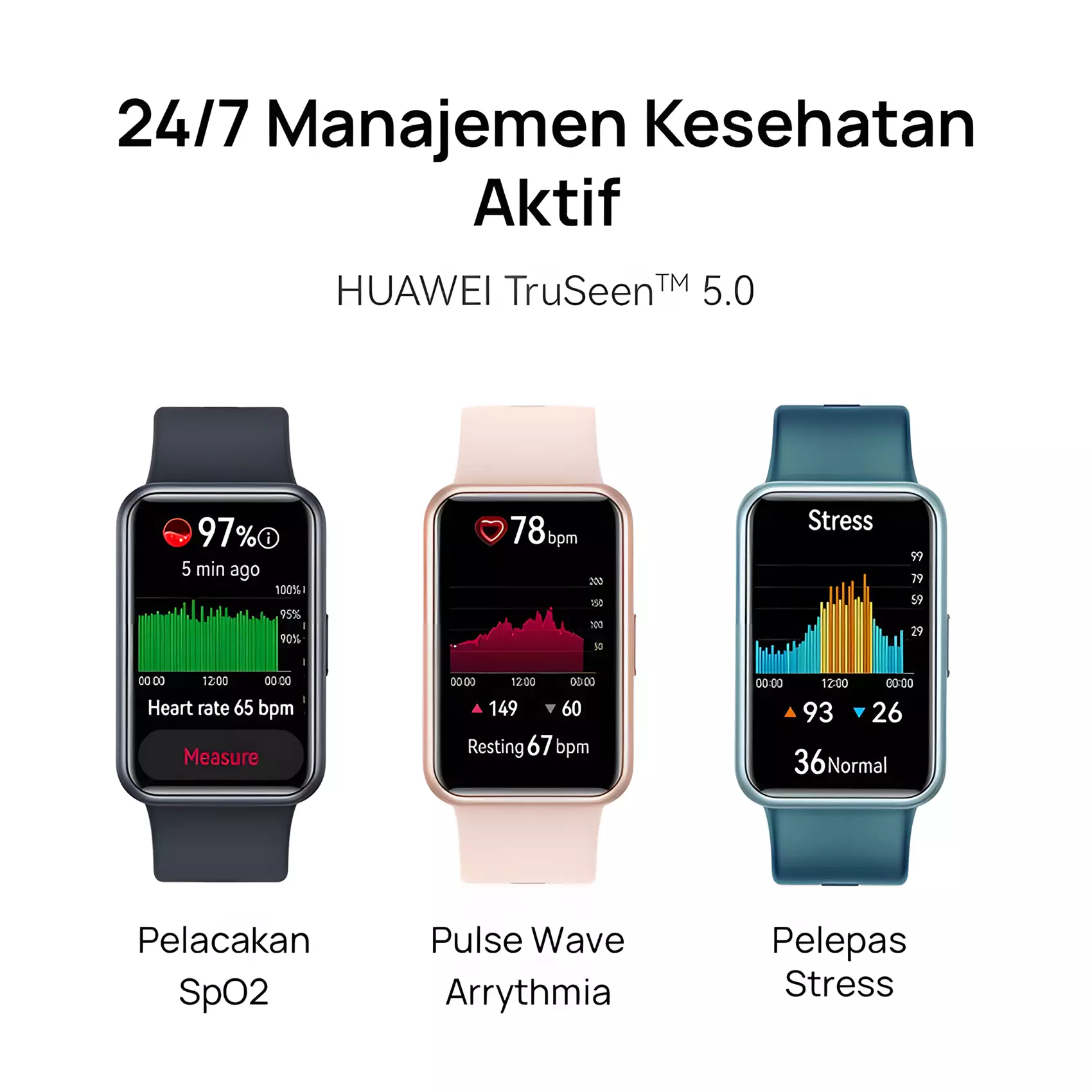 Jual Huawei Watch HUAWEI WATCH FIT Special Edition Smartwatch | 1.64 HD AMOLED | 24/7 Active ...