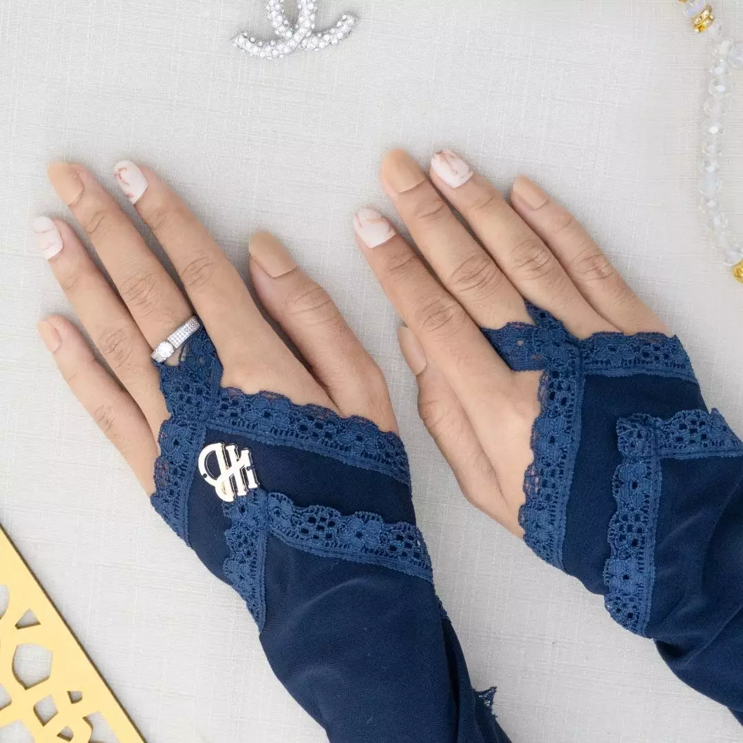 Jual Hijaberlin HIJABERLIN - Aksesoris Haji & Umroh Set Premium - Handsock Renda Ring Lace ...
