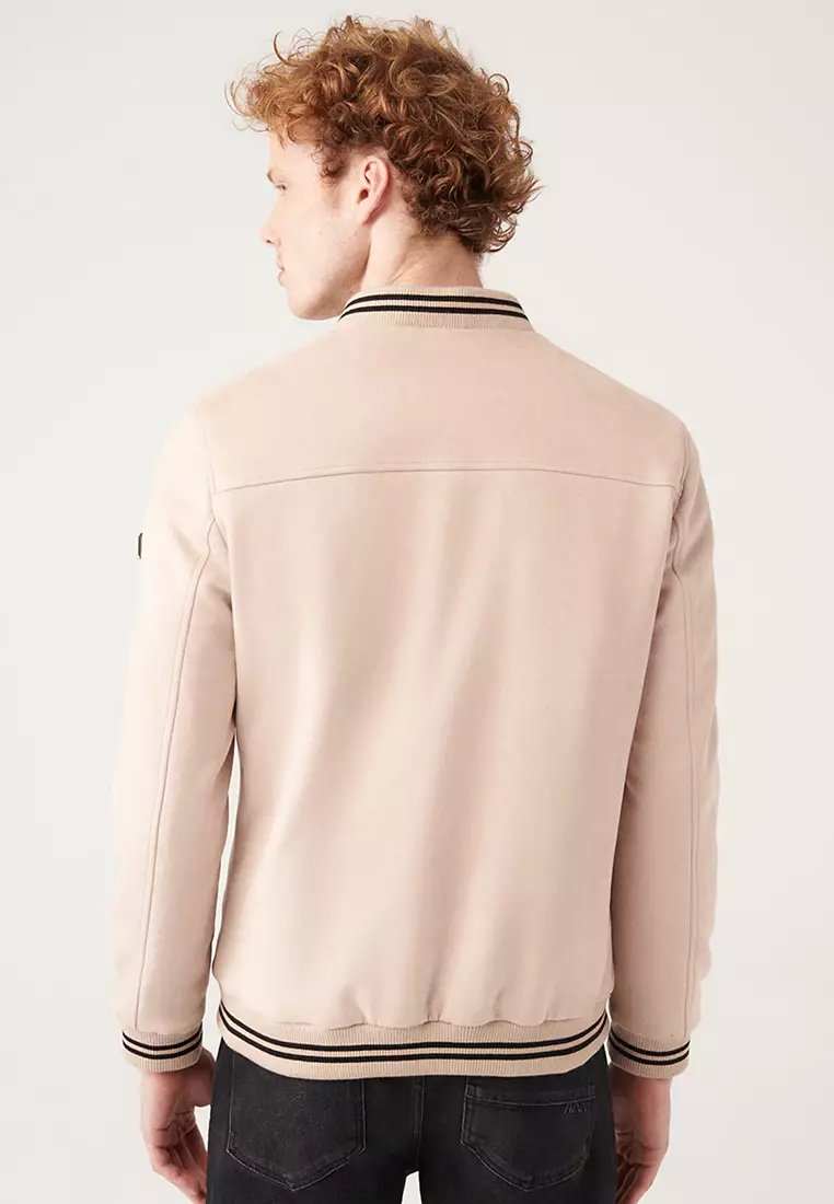 Buy Avva Striped Detail Bomber Jacket 2026 Online | ZALORA