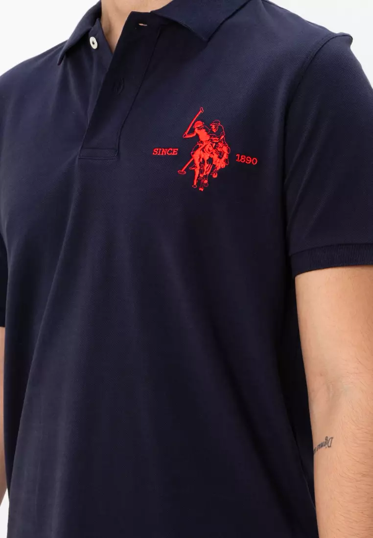Buy US POLO ASSN Cotton Short Sleeves Polo Shirt 2025 Online | ZALORA