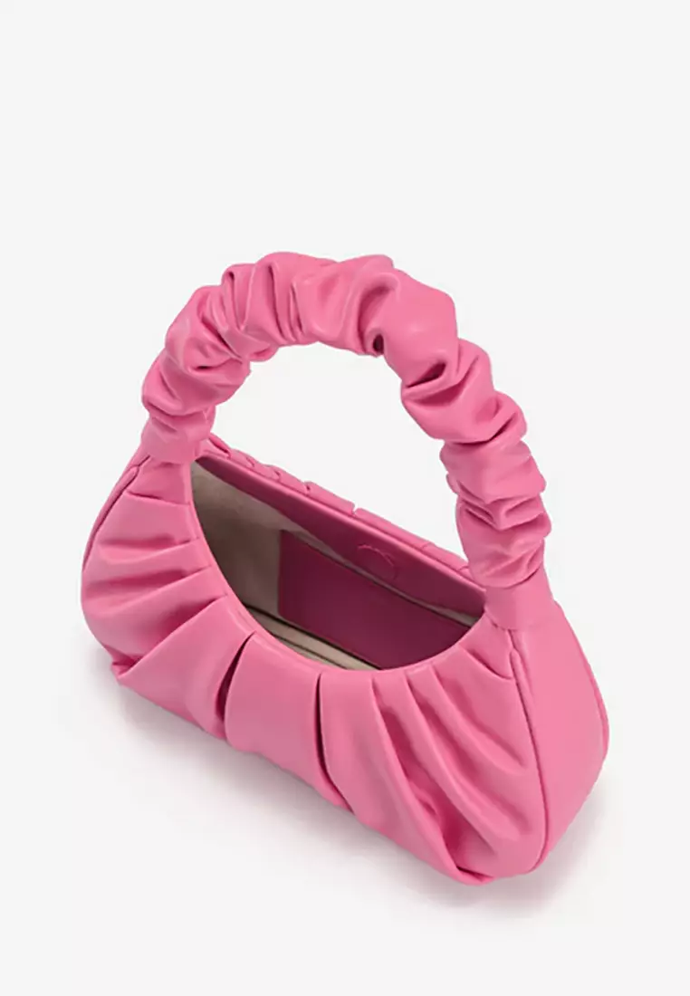 Buy JW PEI Gabbi Ruched Hobo Handbag - Pink 2025 Online | ZALORA ...