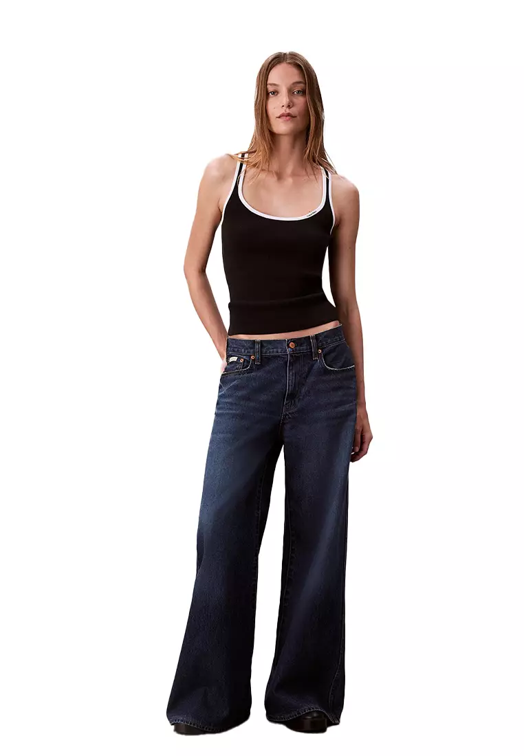 Buy Calvin Klein CKJ Tank Tops Black 2025 Online | ZALORA Philippines