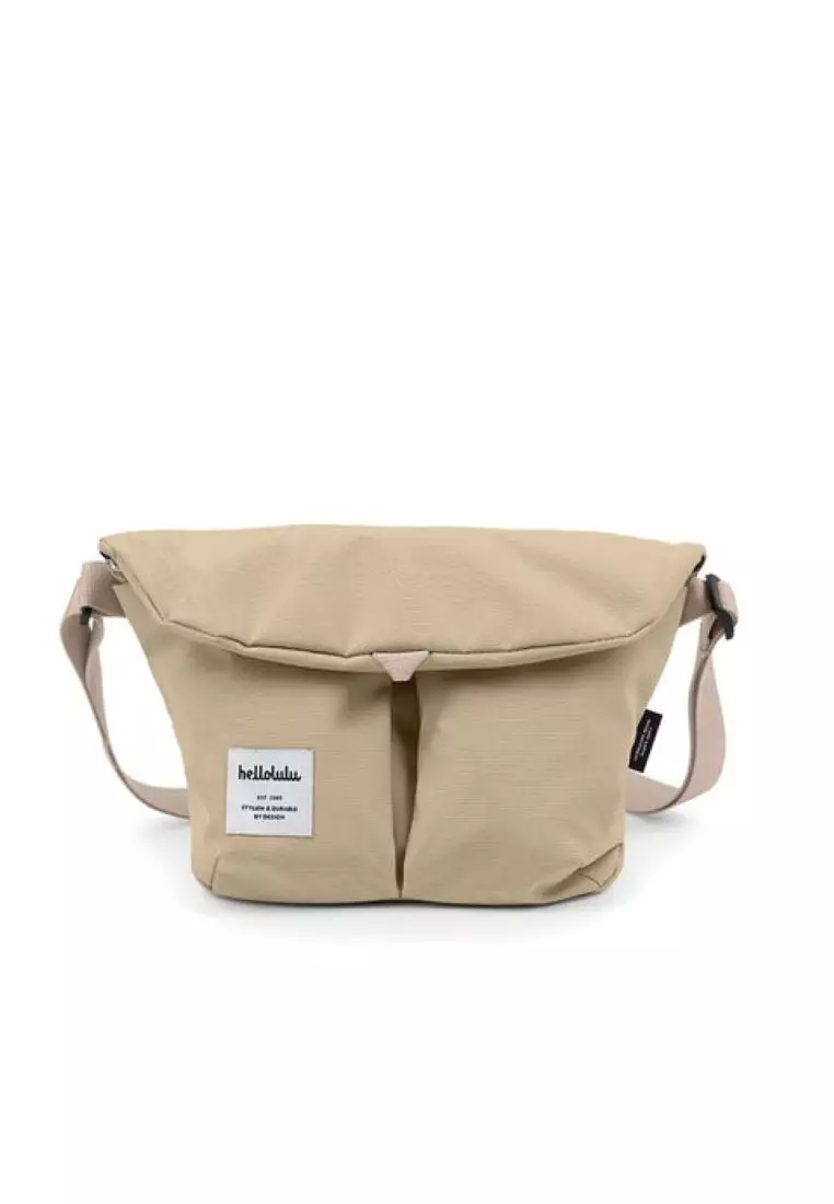 Buy Hellolulu Hellolulu Mini Kasen Shoulder Bag Recycled (Fog Khaki) Online | ZALORA Malaysia