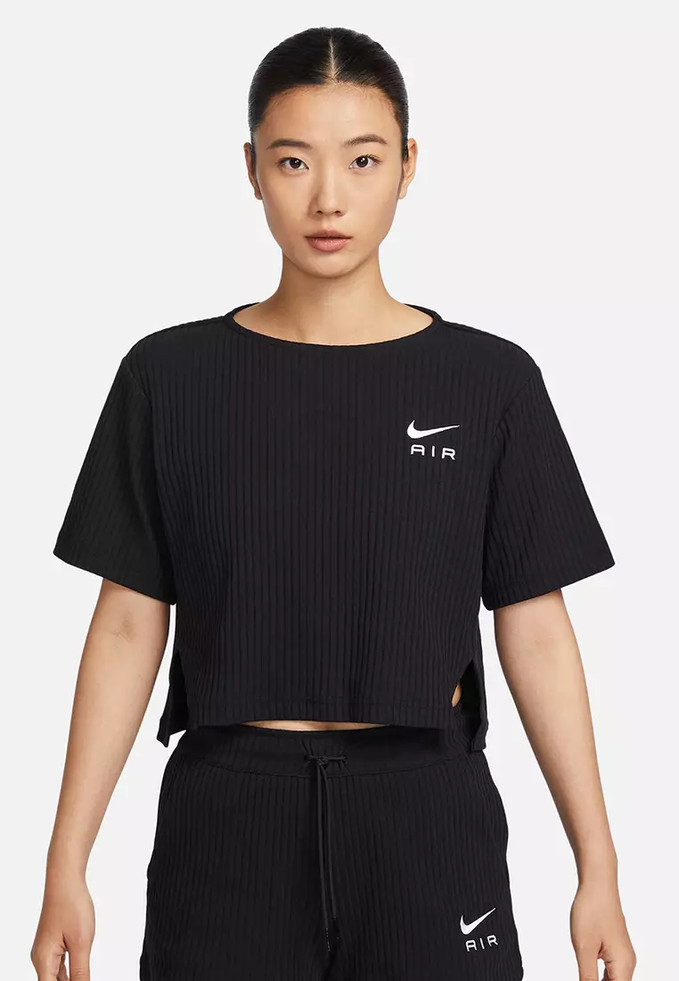 Buy Nike AS W NSW RIB JRSY SS TOP ENAR 2025 Online | ZALORA Philippines