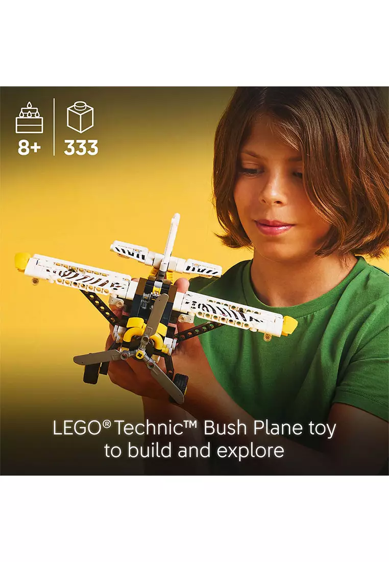 Buy LEGO® Technic 42198 Bush Plane, Age 8+, Building Blocks, 2025 ...