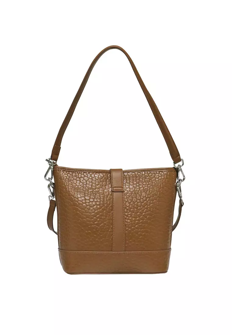 Buy SEMBONIA Sembonia Rey Leather Shoulder Bag 63876-802 2025 Online ...