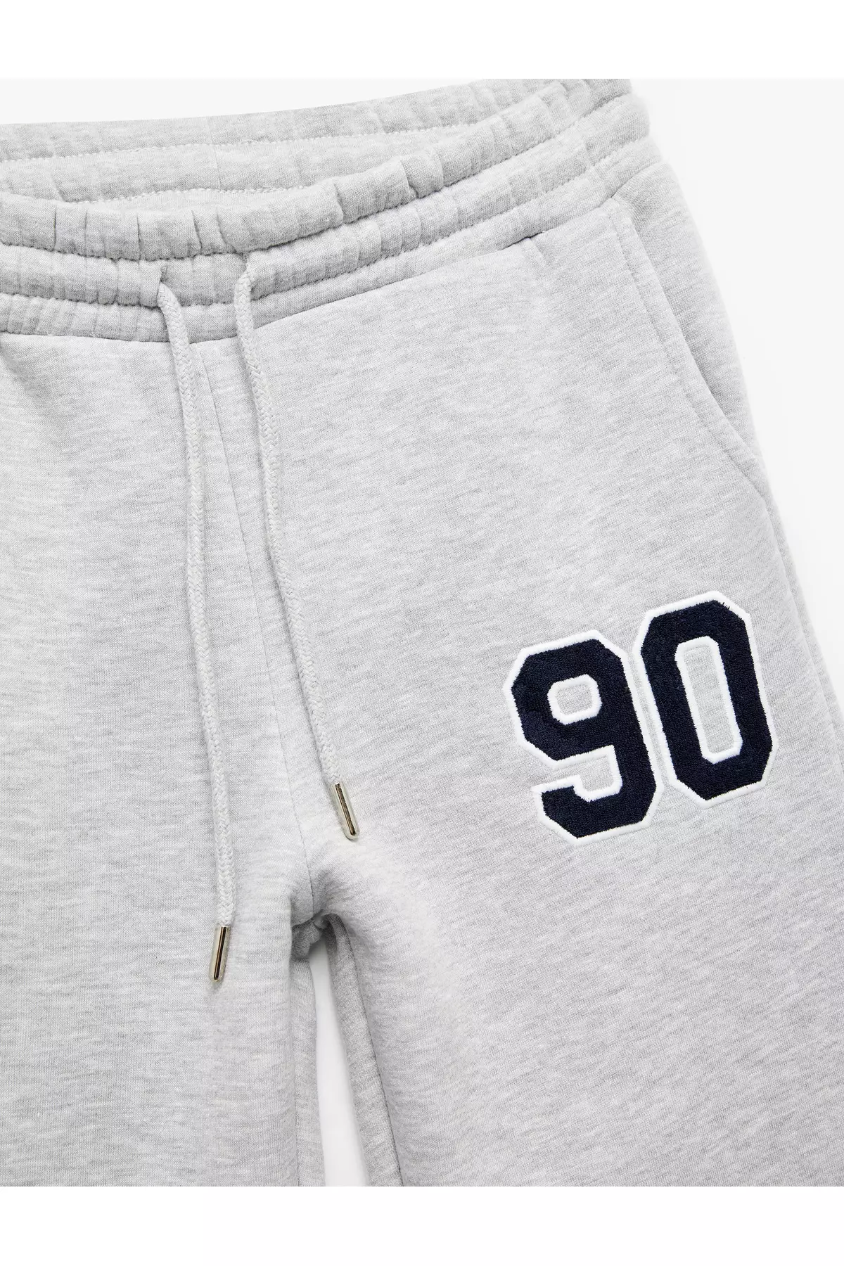 Buy KOTON Triple-Thread Raised Embroidered Pocketed Tied Waist Jogger ...