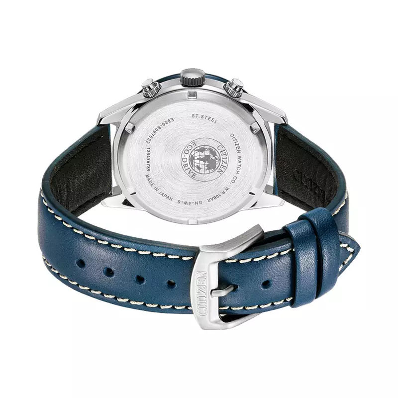 Jual Citizen Jam Tangan Pria Citizen Eco Drive BL5490-09M Men Blue Dial ...