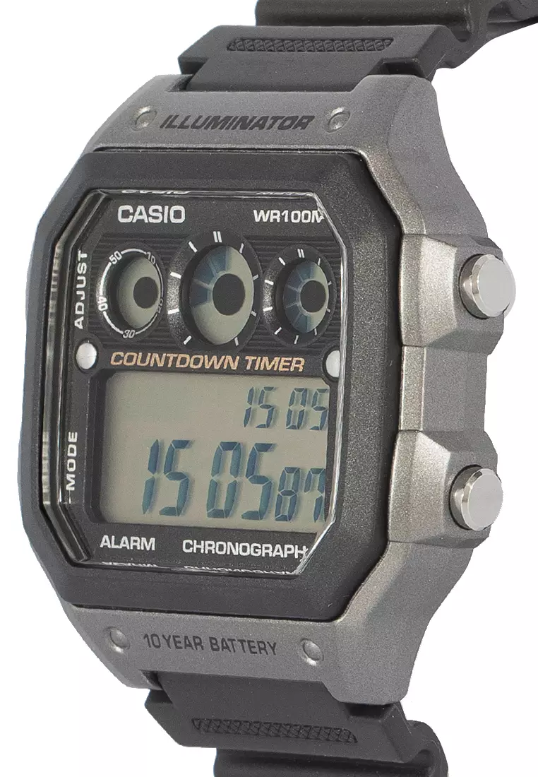 Buy Casio Men Digital Watches AE-1300WH-8AVDF 2025 Online | ZALORA
