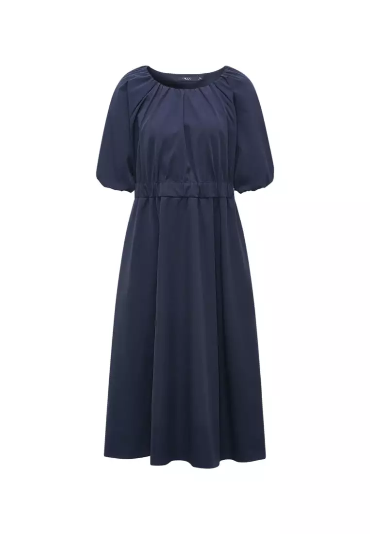 Buy G2000 Puff Sleeves Maxi Dress 2025 Online | ZALORA