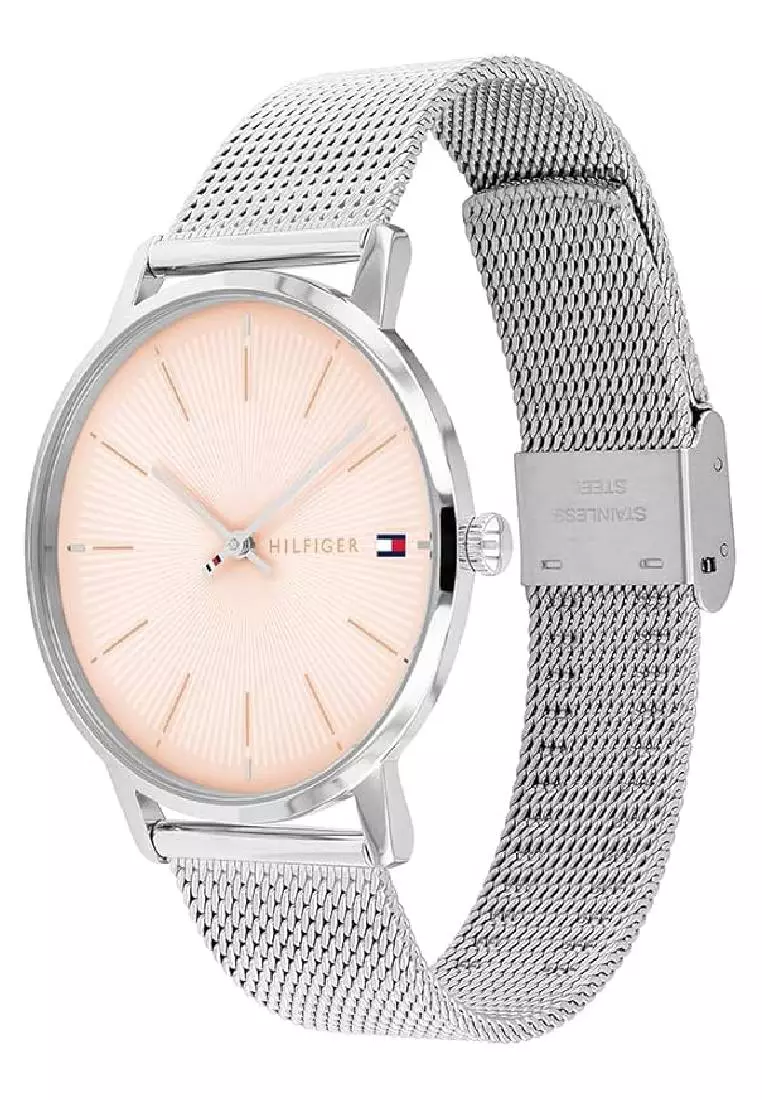 Buy Tommy Hilfiger Alex Women's Watch Stainless Steel Strap - Pink Dial ...