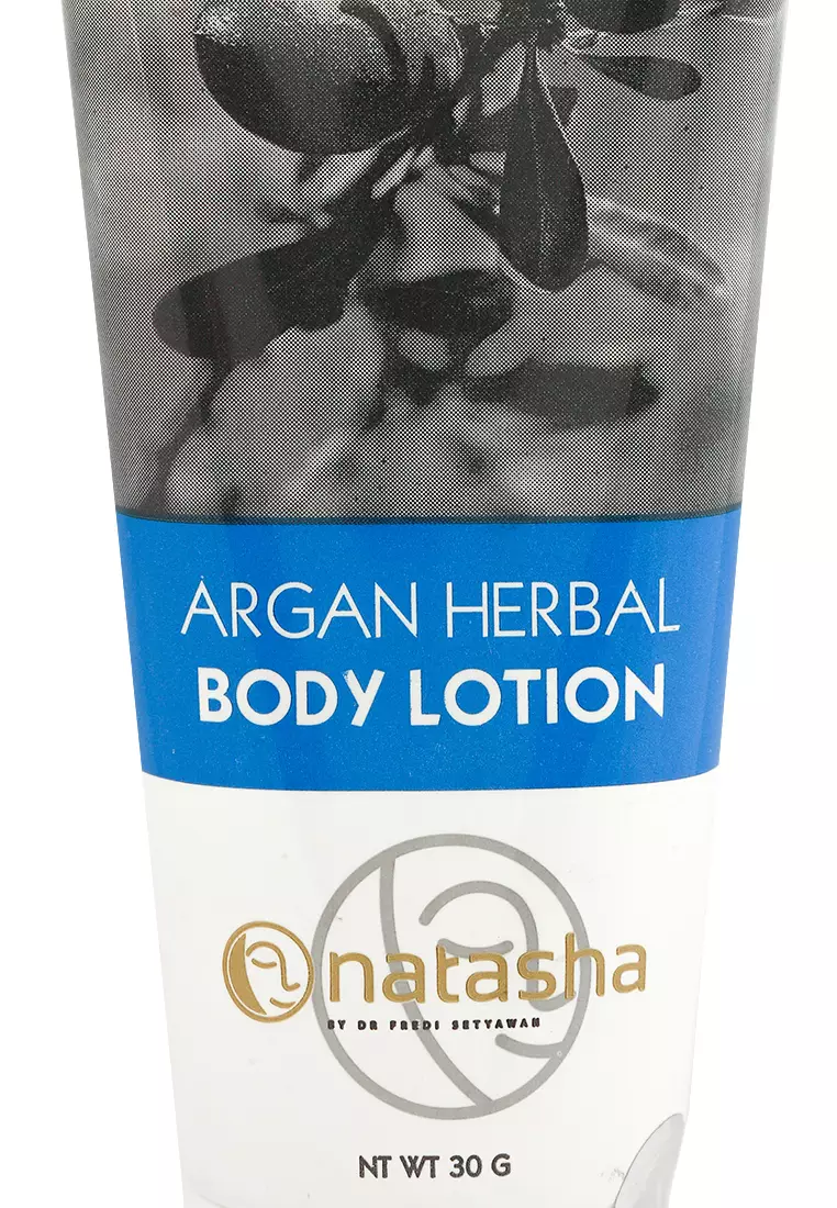 Jual natasha Natasha Argan Herbal Body Lotion 30gr Original 2024 ...