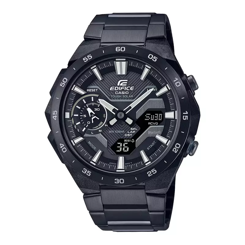 Jual Casio Jam Tangan Pria Casio Edifice ECB-2200DC-1ADF Men Windflow Digital Analog Black Dial ...