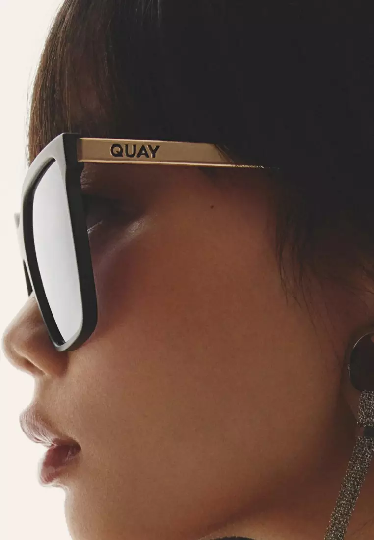 Buy QUAY Level Up Remixed Sunglasses - Matte Black/Smoke Polarized 2025 ...
