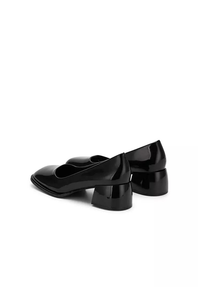 nose SQUARE TOE CHUNKY LOW HEEL PUMP 2025 | Buy nose Online | ZALORA ...