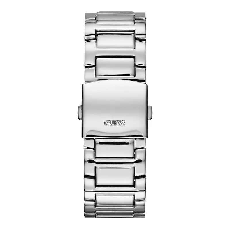 Jual GUESS Jam Tangan Pria Guess Atlas W0668G7 Chronograph Silver Dial ...