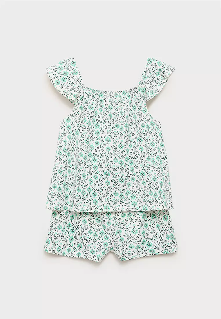 Buy MANGO KIDS Printed Short Pyjamas (Pack) 2025 Online | ZALORA