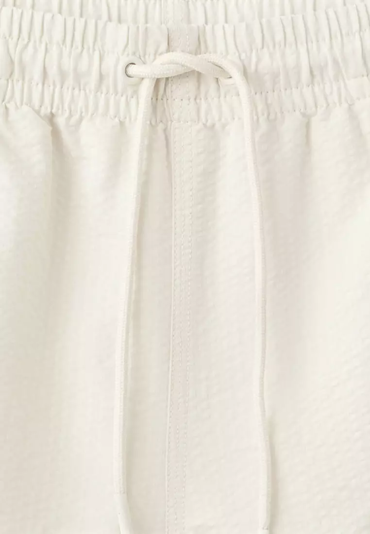 Buy MANGO Man Seersucker Swim Shorts 2026 Online | ZALORA