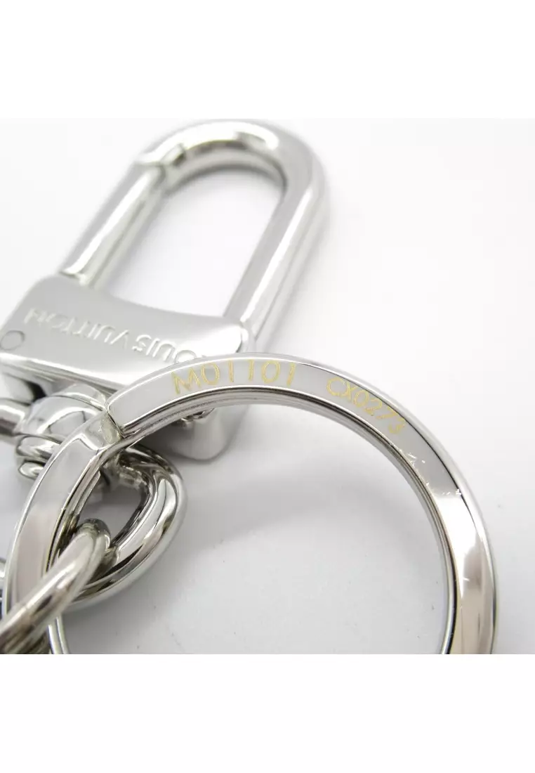 Louis Vuitton Pre-Loved Louis Vuitton LV×YK Porto Clef pumpkin key ring ...