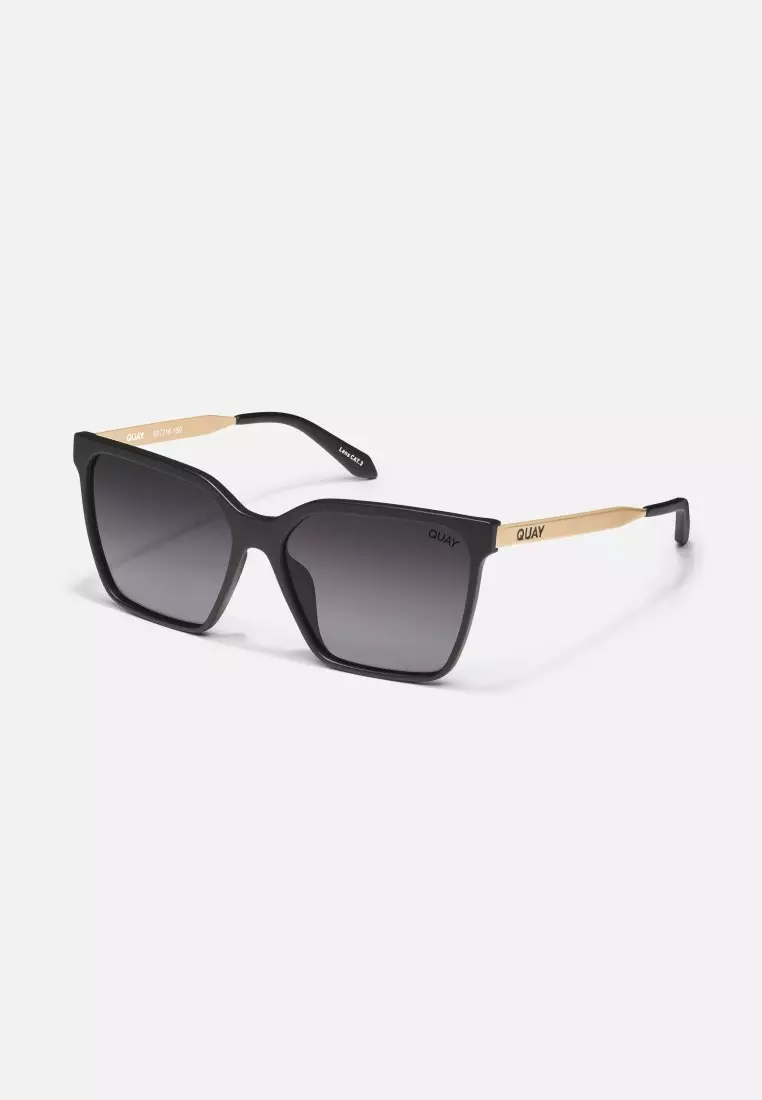 Buy QUAY Level Up Remixed Sunglasses - Matte Black/Smoke Polarized 2025 ...