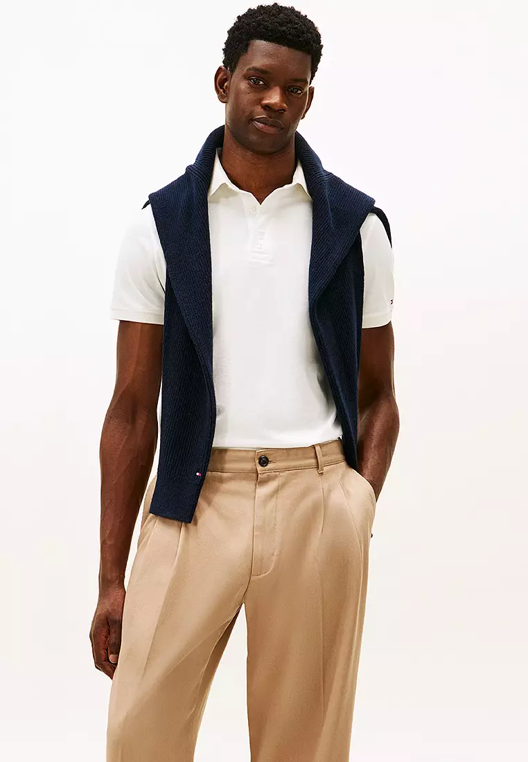 Buy Tommy Hilfiger Hidden Placket Detail Polo Shirt - TH Mainline 2026 ...