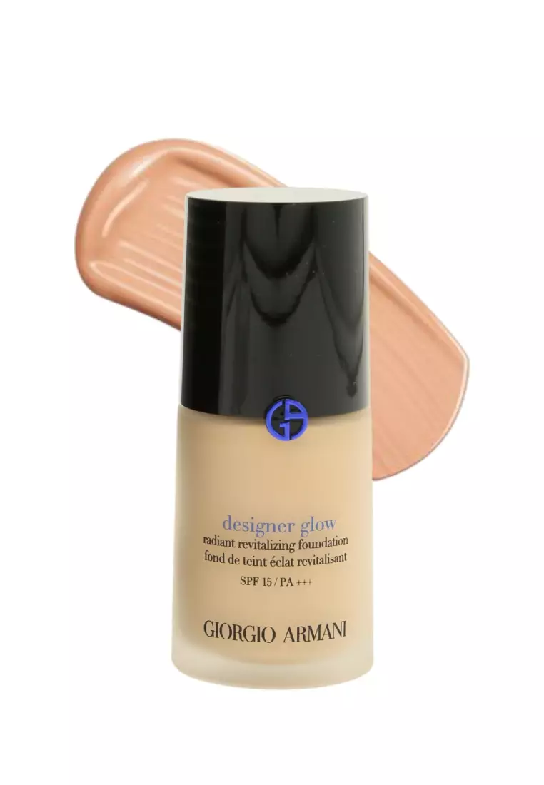 Buy Giorgio Armani Designer Glow Radiant Revitalizing Foundation 30ml ...