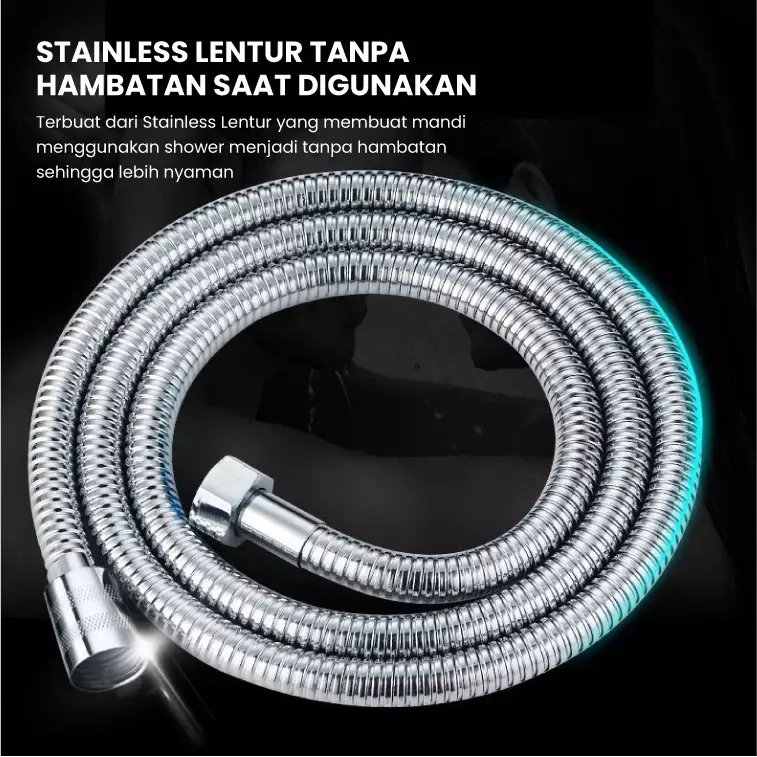 Jual Dorahomi DoraHomi Selang Fleksibel Pipa Jet Bidet Shower Head Mandi Fleksibel Universal ...
