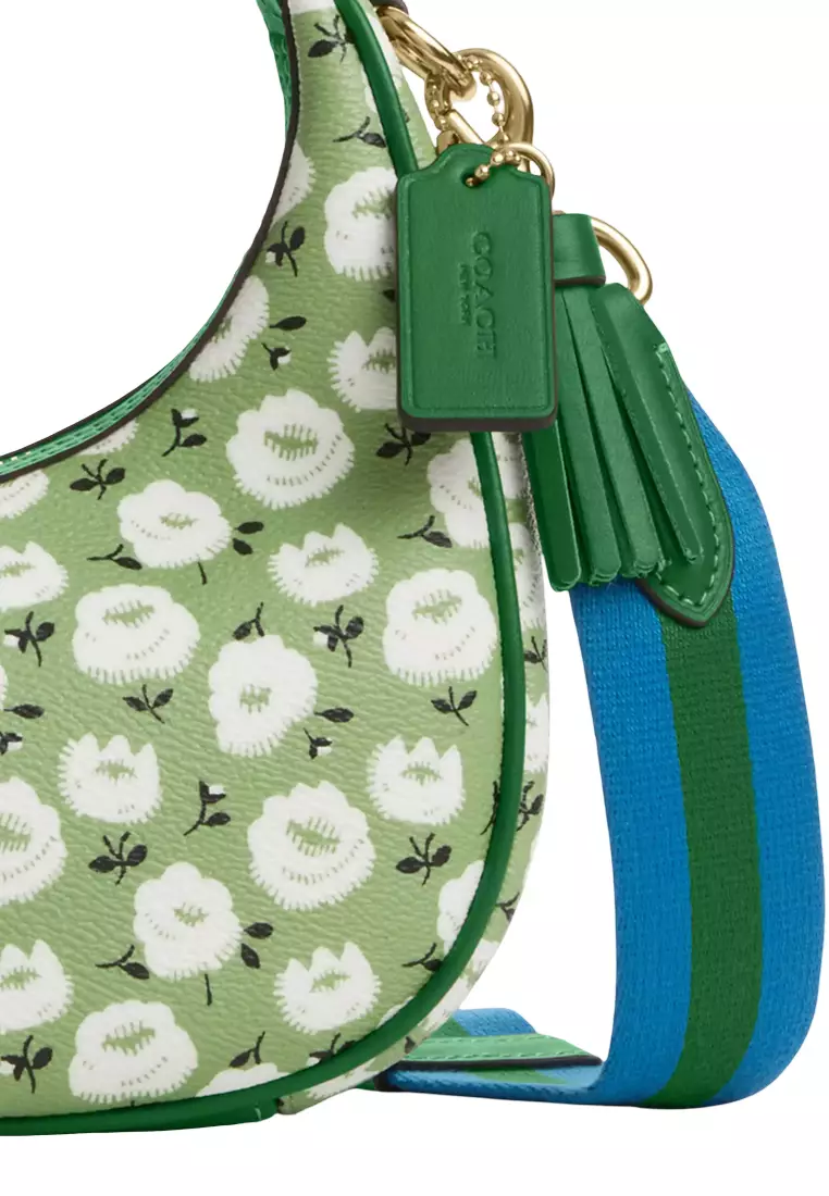 Buy Coach Carmen Mini Crossbody Bag With Floral Print - Kelly Multi ...