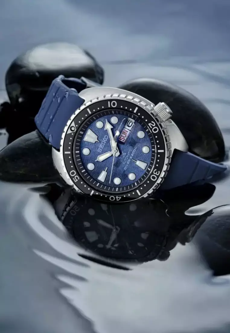 網上選購 Seiko Seiko Prospex King Turtle Save The Ocean Special Edition 'Dark Manta Ray' Diver's ...