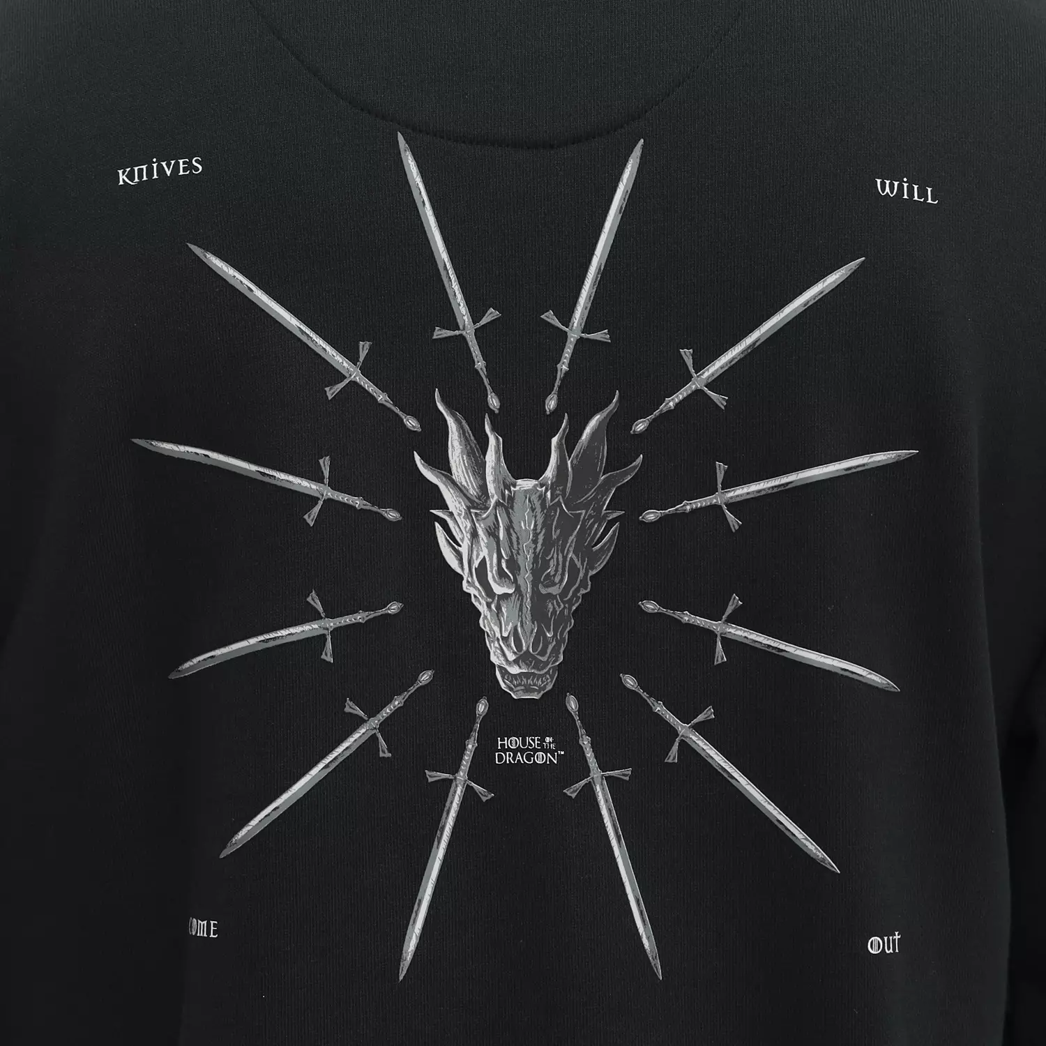 Jual Larusso LARUSSO House of The Dragon - The Swords Oversize Hoodie ...