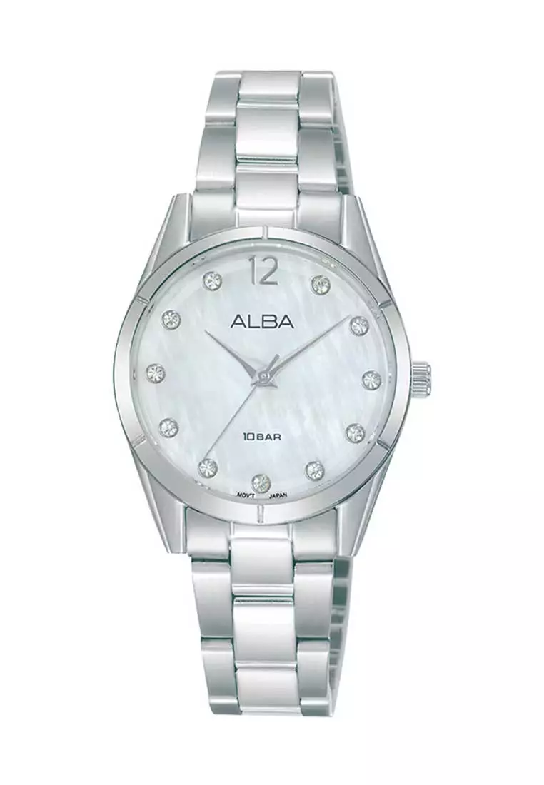 Jual Alba ALBA Jam Tangan Wanita - Silver - Stainless Steel - AH8747X1 ...