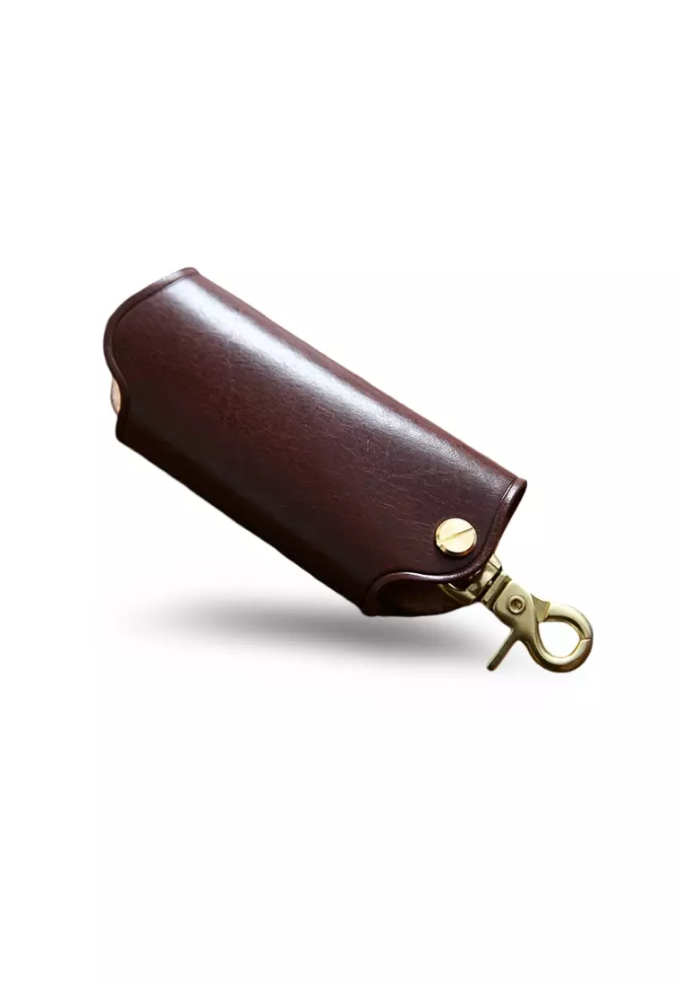 Buy Lara Lightweight Vintage Leather Key Holder 2025 Online | ZALORA
