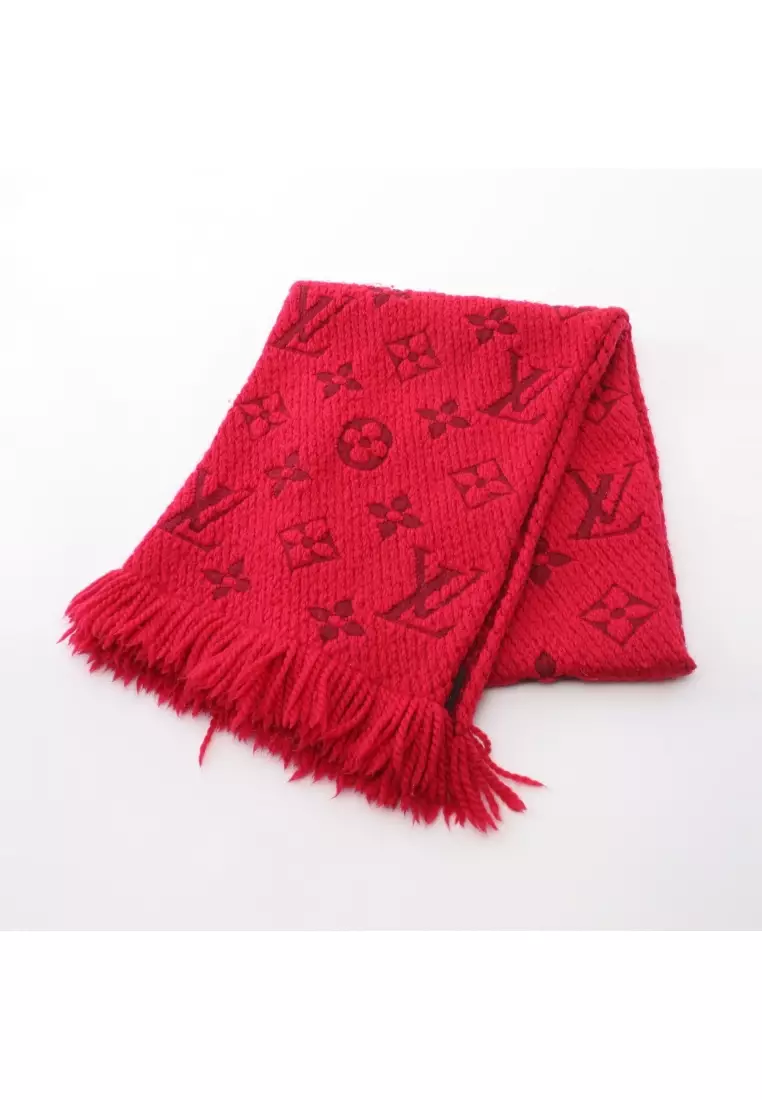 線上選購 Louis Vuitton Pre-Loved Louis Vuitton Écharpe logomania Ruby Scarf ...