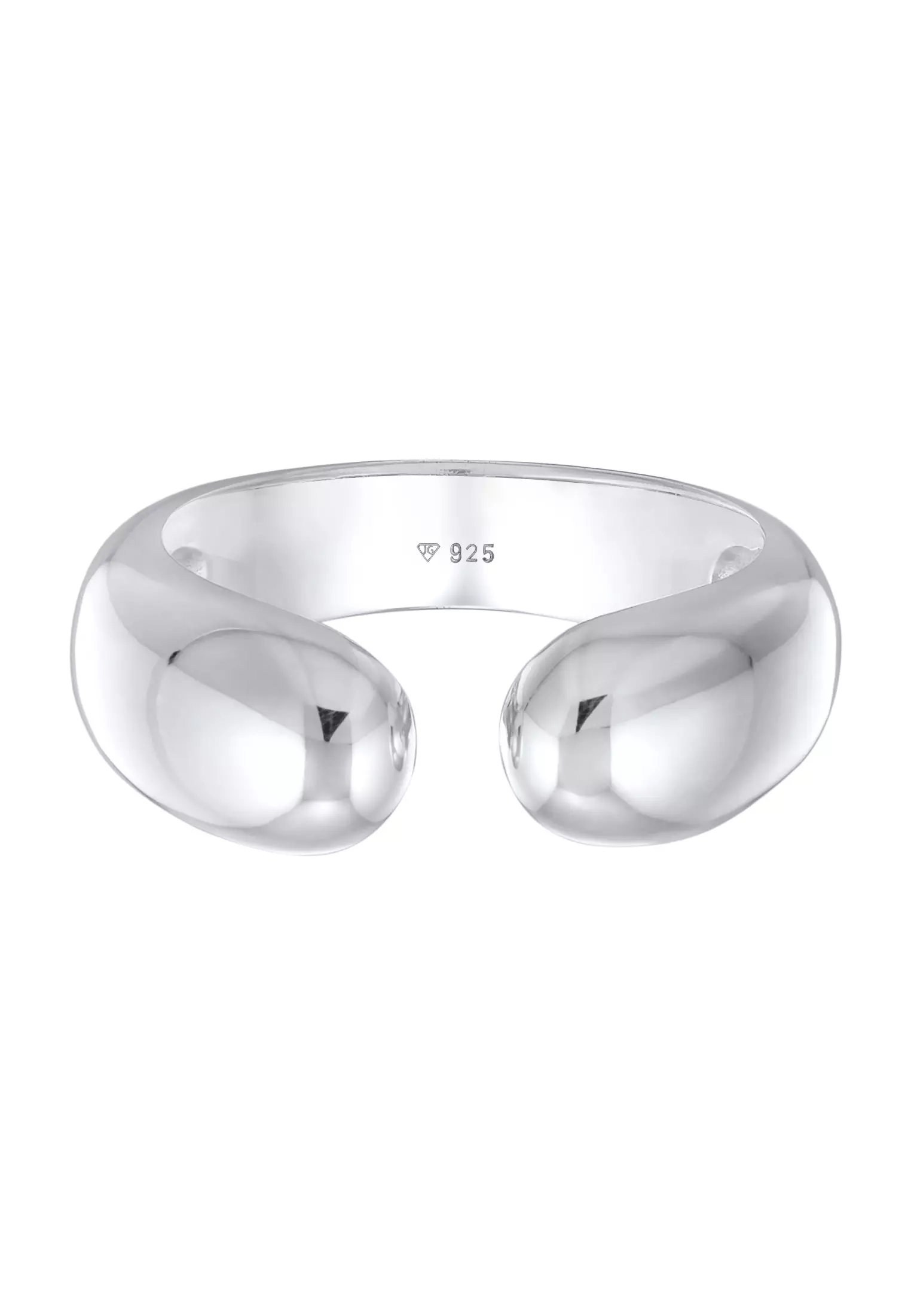 Buy ELLI GERMANY Bold Open Bypass Ring – 925 Silver 2026 Online | ZALORA